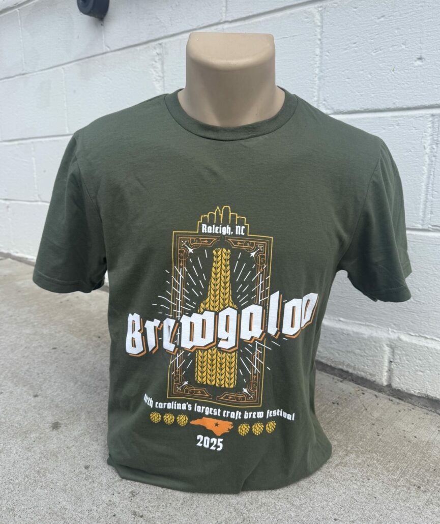 Brewgaloo 2025 T-Shirt - Shop Local Raleigh